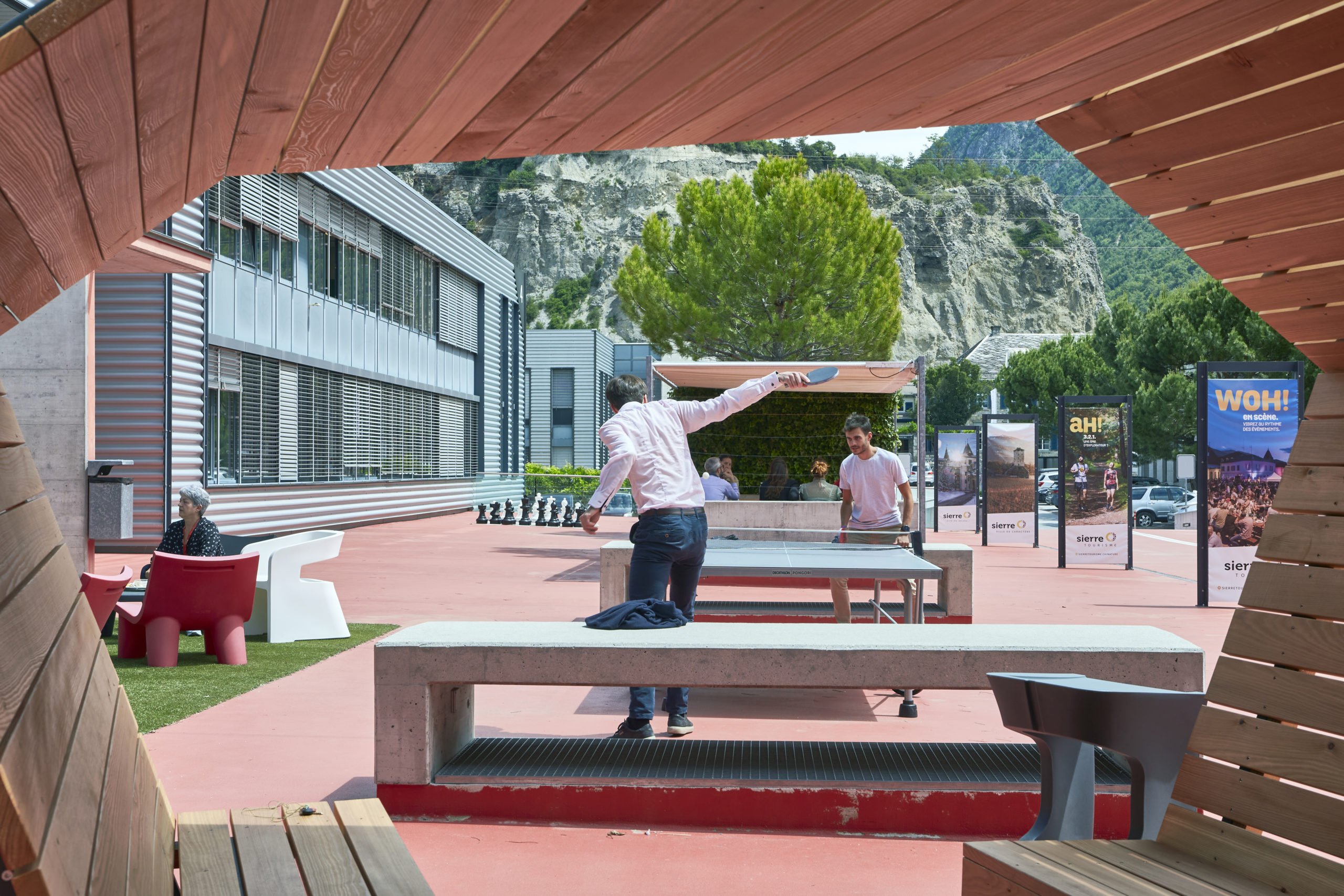 Recreational space – Swiss Digital Center